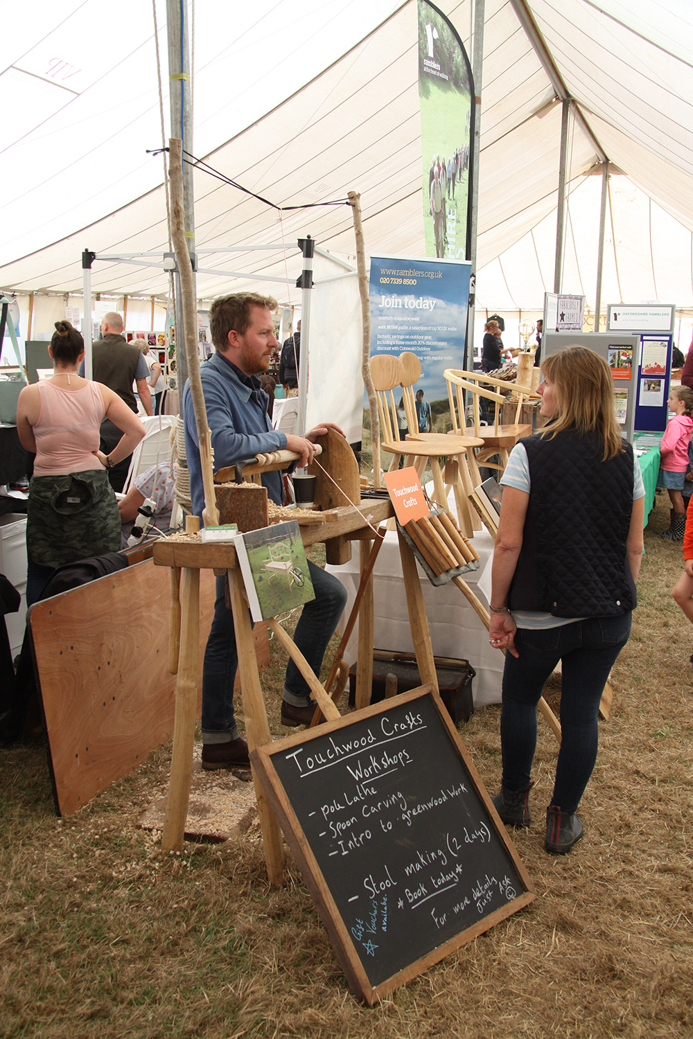 Craft & Retail Zone - White Horse Country Show - Oxfordshire